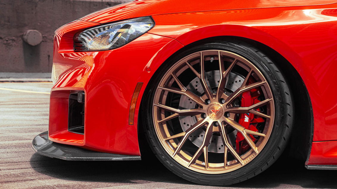 2023 BMW M2 on 20" Ferrada Wheels F8-FR9 Brushed Cobre | Gallery | AudioCityUSA