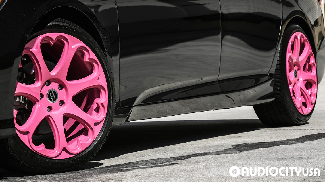 2018 Honda Accord on 19" Heritage Wheels Kokoro MonoC Sakura Pink ...