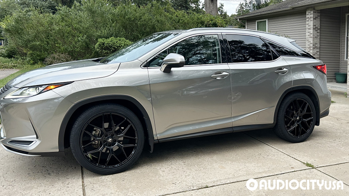 2020 Lexus RX Series Base on 22" Asanti Wheels ABL-27 Dynasty Gloss ...