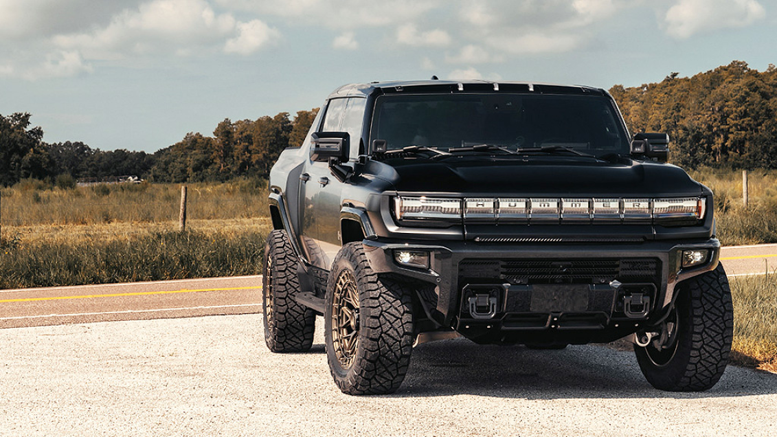 2024 GMC Hummer EV Vossen HFX-1 22 inch Wheels | Gallery | AudioCityUSA