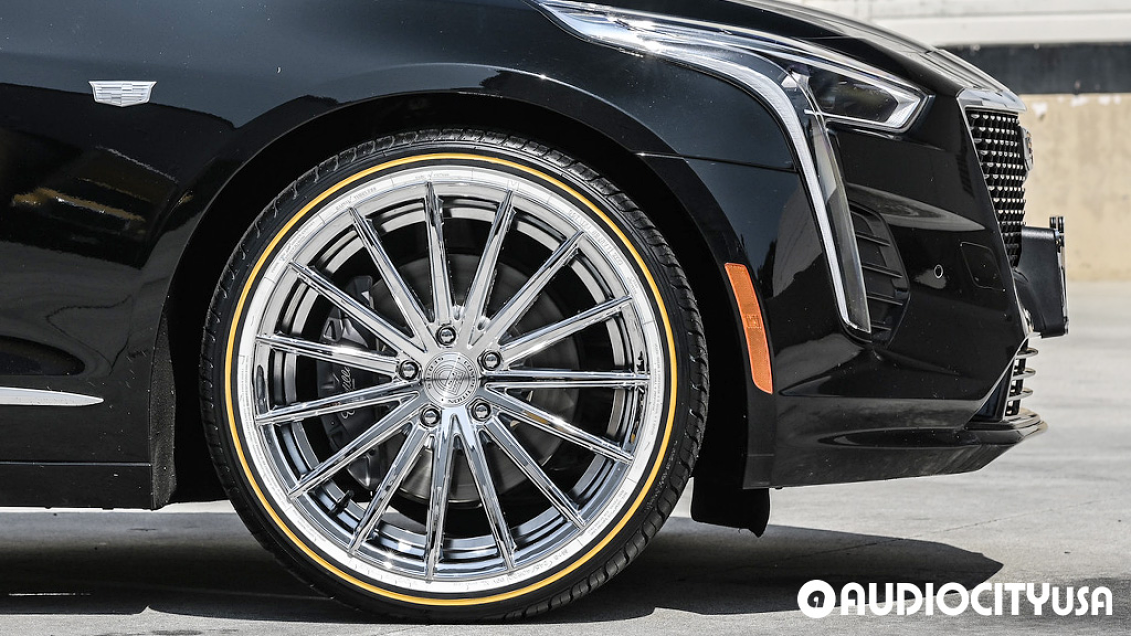 2019 Cadillac CT6 on 20" Lexani Wheels Pegasus Chrome | Gallery | AudioCityUSA