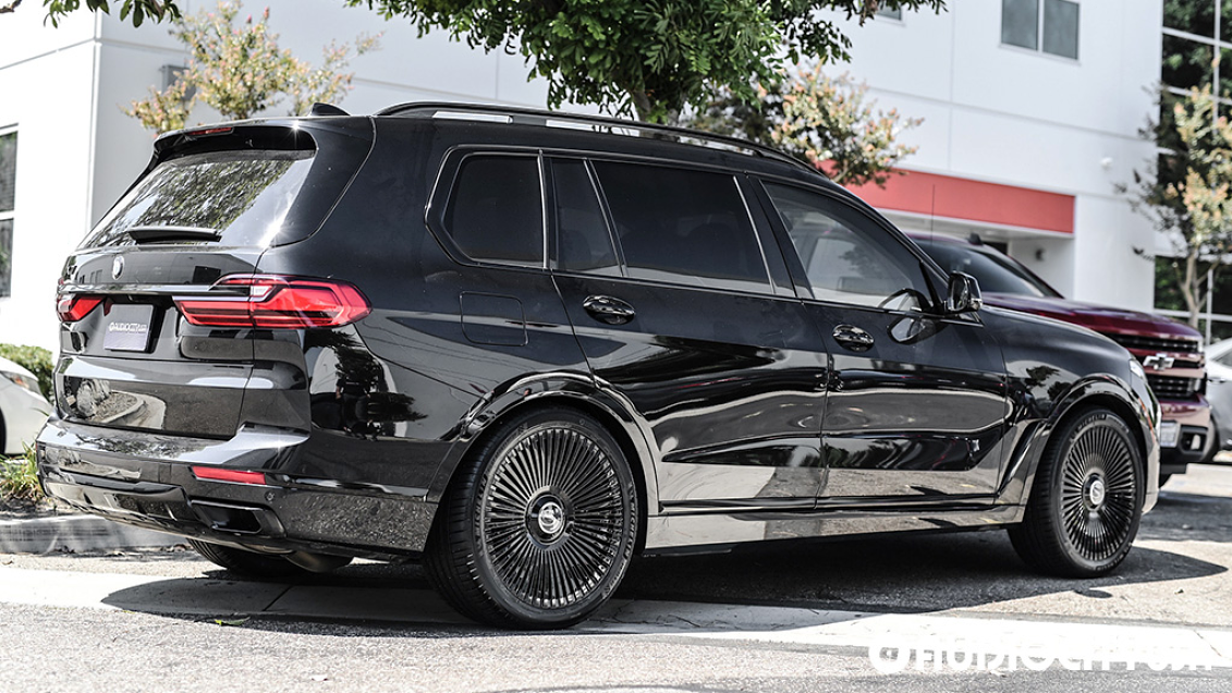 2021 BMW X7 on 22" Savini Forged Wheels SL9 Monoblock Forged Gloss ...