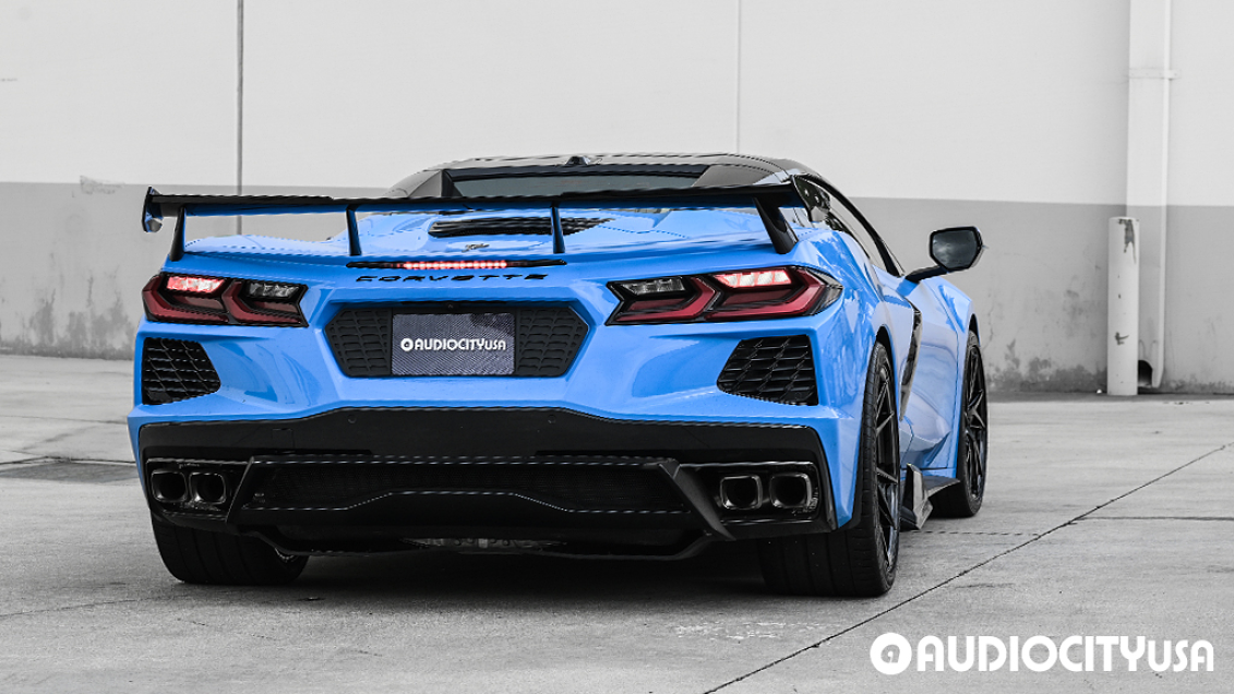 2023 Chevrolet Corvette on 19" Vertini Wheels RFS1.9 Gloss Black ...
