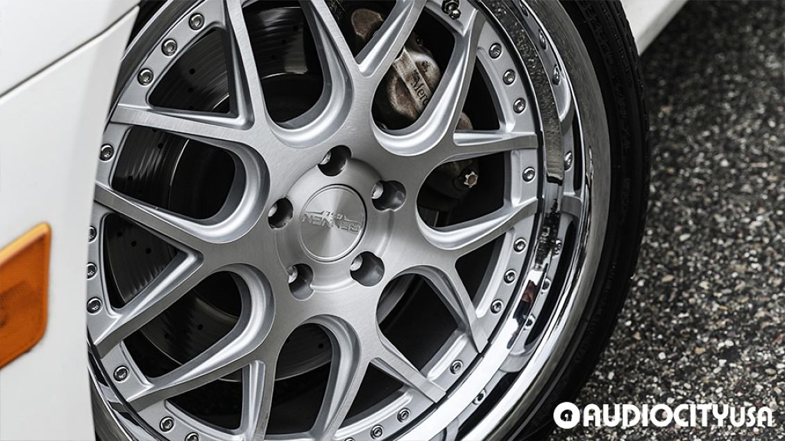 2011 Mercedes-Benz S-Class on 20" Rennen Wheels CSL 2 Silver with ...