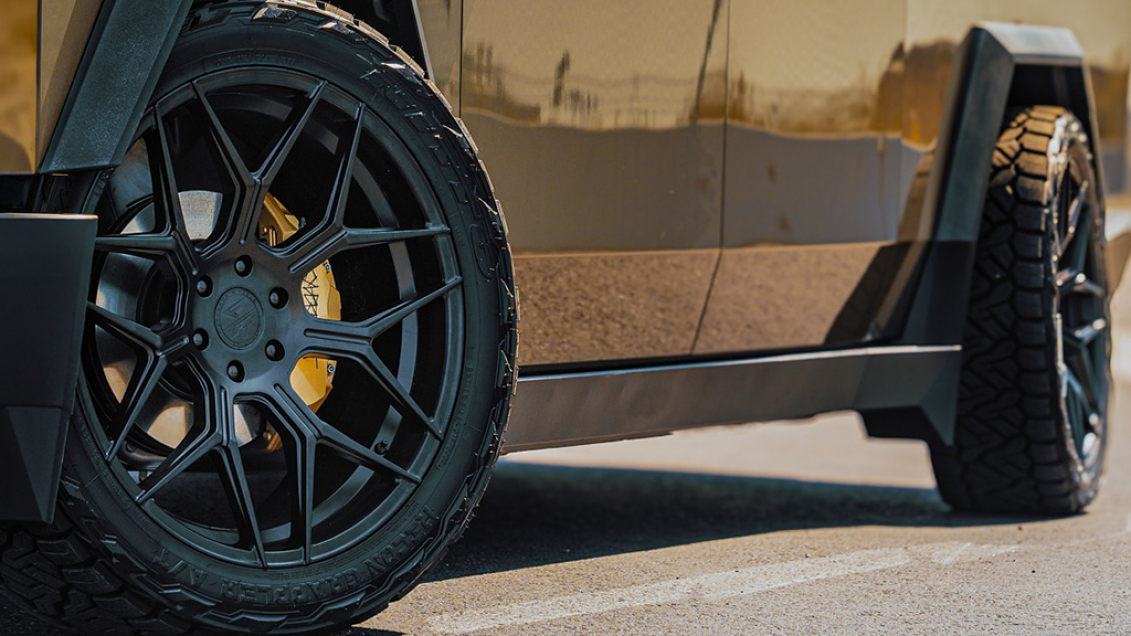 2025 Tesla Cybertruck Ferrada FT3 24 inch Wheels | Gallery | AudioCityUSA