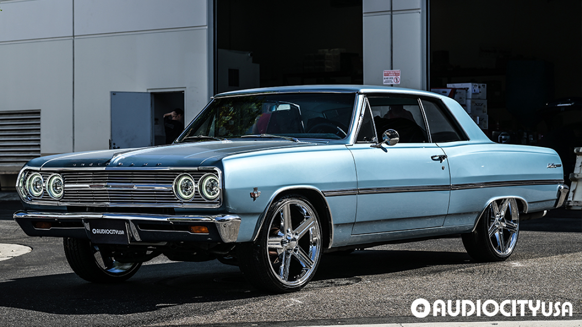 1965 Chevrolet Chevelle on 20" IROC Wheels IROC Chrome | Gallery ...