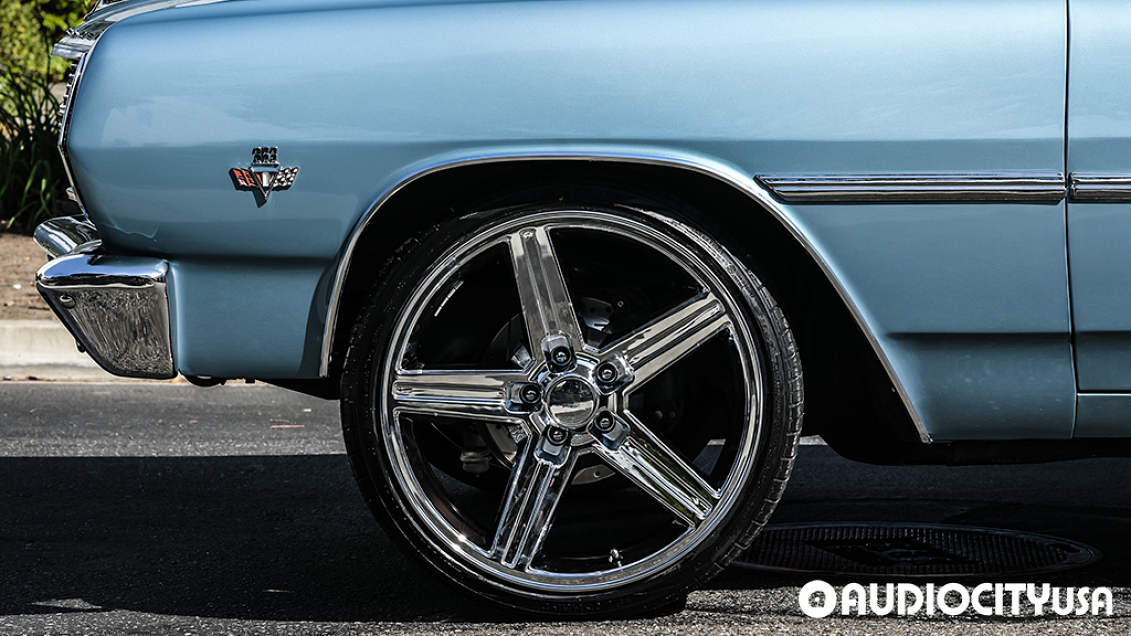 1965 Chevrolet Chevelle on 20" IROC Wheels IROC Chrome | Gallery ...