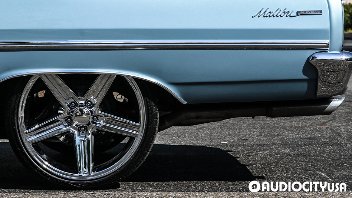1965 Chevrolet Chevelle on 20" IROC Wheels IROC Chrome | Gallery ...