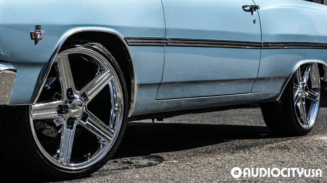 1965 Chevrolet Chevelle on 20" IROC Wheels IROC Chrome | Gallery ...