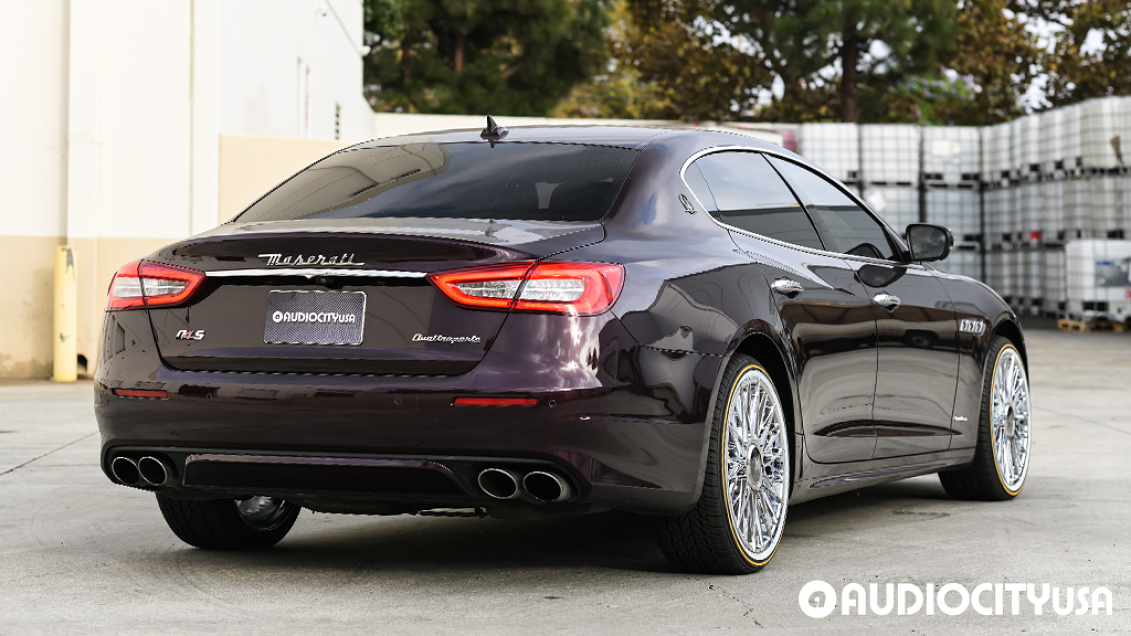 2017 Maserati Quattroporte on 20" Lexani Wheels Newport-XL Full Chrome ...