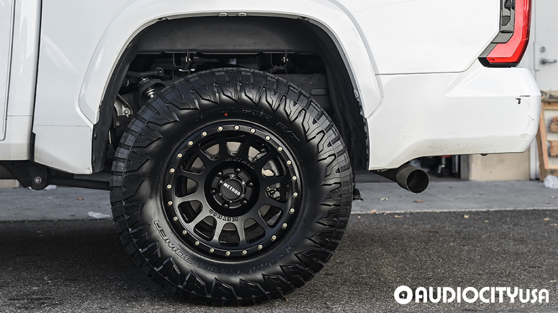 2024 Toyota Tundra on 18" Method Wheels 305 NV Matte Black | Gallery ...