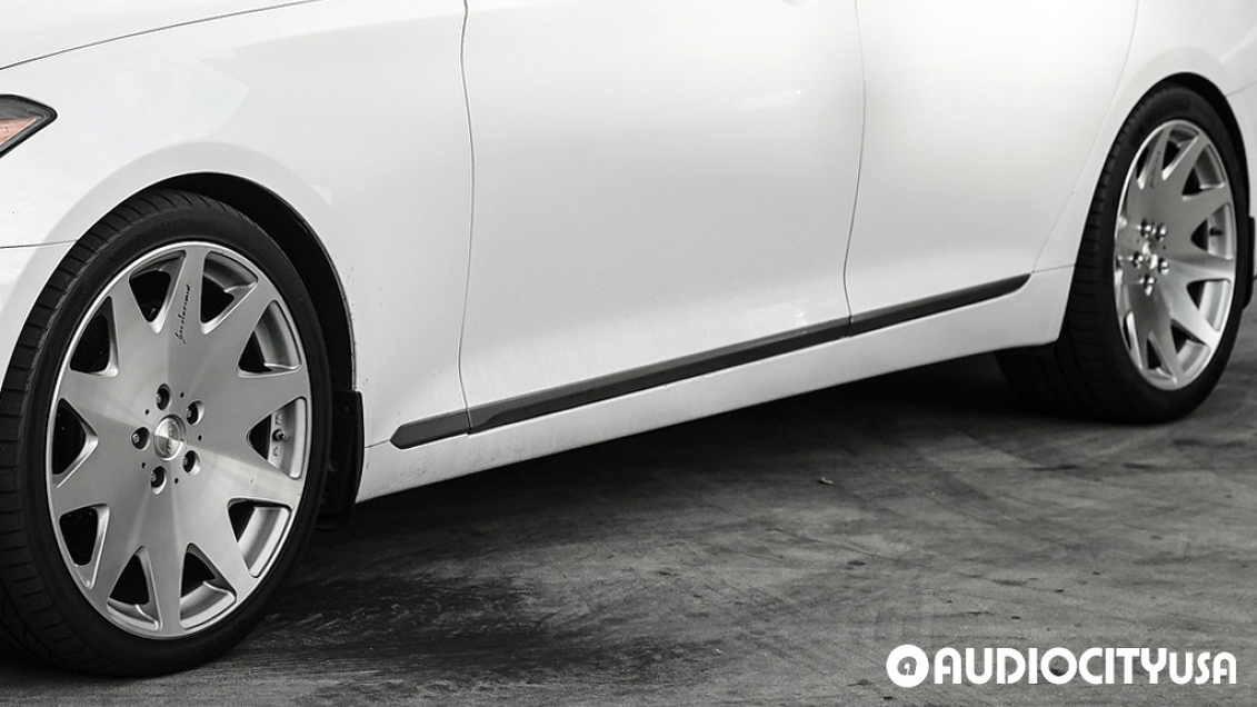 2019 Genesis G80 on 20" MRR Wheels HR3 Silver with Machined Face ...