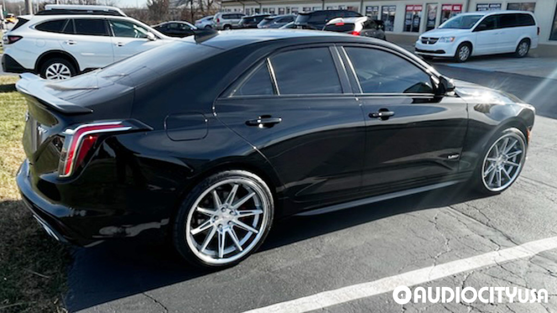 2020 Cadillac CT4-V on 20" Ferrada Wheels CM2 Silver Machined with Chrome Lip | Gallery ...