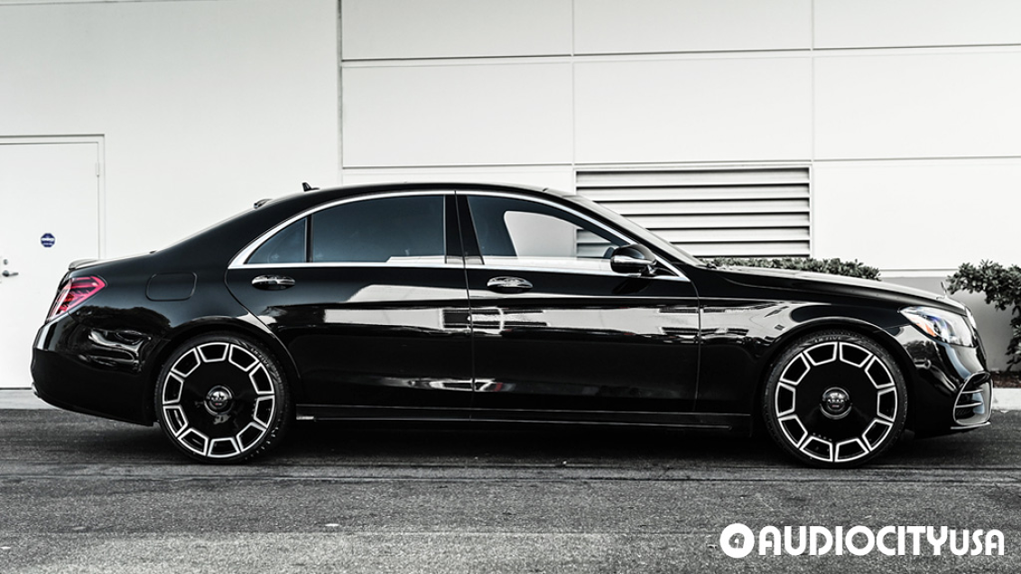 2020 Mercedes-Benz S-Class on 22" Koko Kuture Wheels Sicily Gloss Black ...
