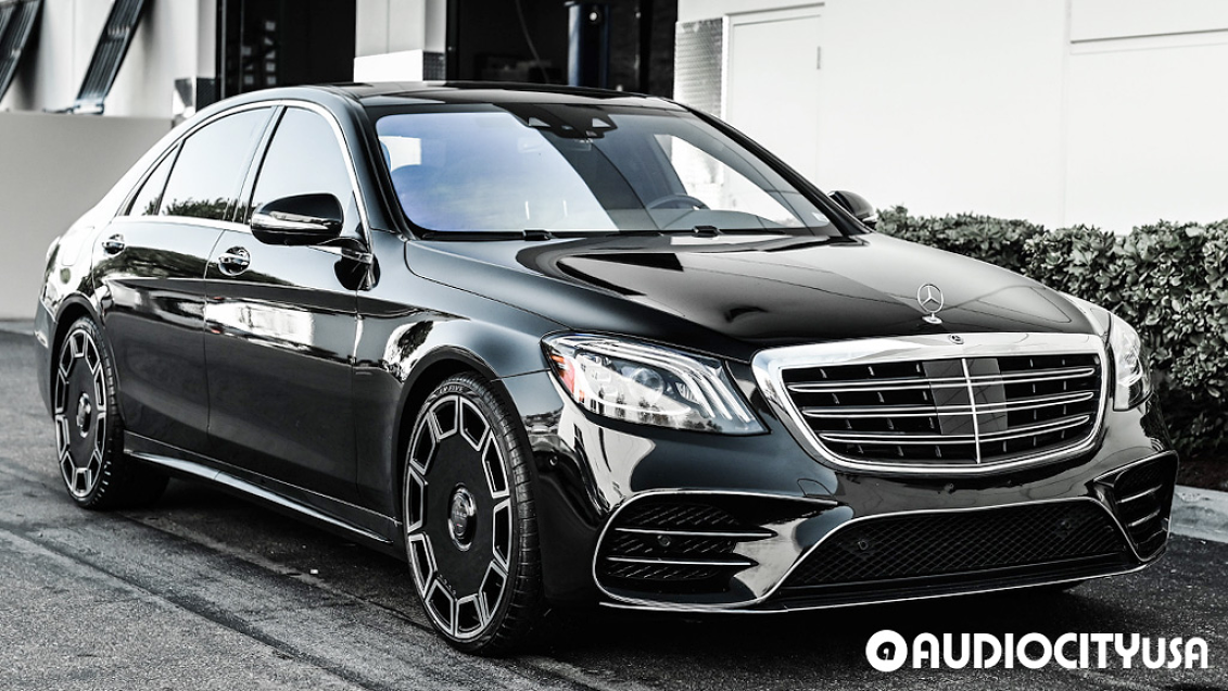 2020 Mercedes-Benz S-Class on 22" Koko Kuture Wheels Sicily Gloss Black ...