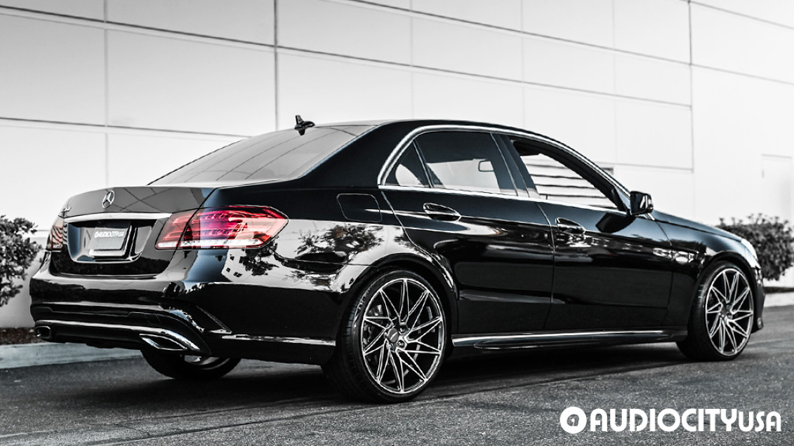 2014 Mercedes-Benz E-Class on 20" ACE Alloy Wheels D716 Driven Matte ...