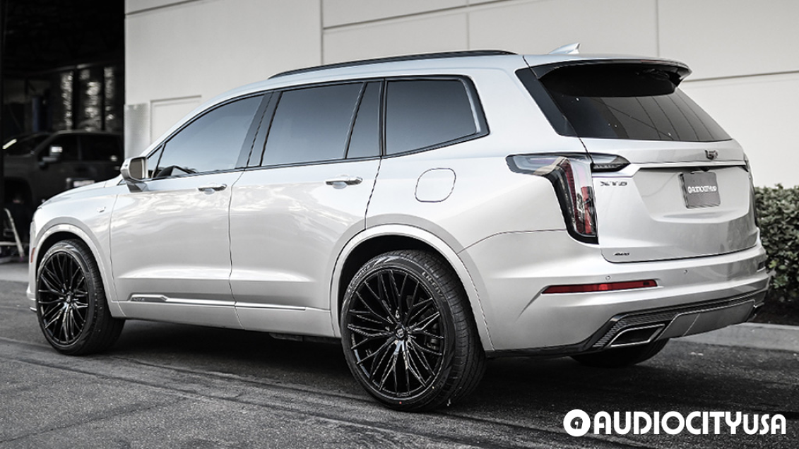 2020 Cadillac XT6 on 22" Lexani Wheels Aries HD Gloss Black | Gallery ...