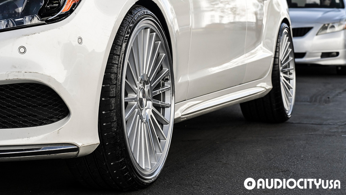 2016 Mercedes-Benz CLS-Class on 22" Koko Kuture Wheels Parlato Spindle ...