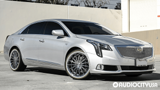 2018 Cadillac XTS on 20" Strada Wheels Spina Chrome | Gallery ...
