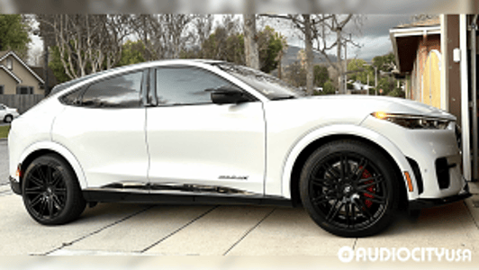 2024 Ford Mustang Mach-E on 24" Dub Wheels Suave S140 Chrome | Gallery ...