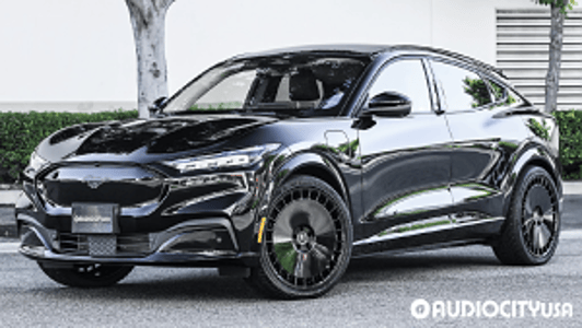 2024 Ford Mustang Mach-E on 24" Dub Wheels Suave S140 Chrome | Gallery ...