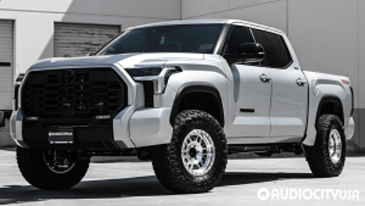 2024 Toyota Tundra on 22" 4Play Wheels 4P06 Brushed Black | Gallery ...