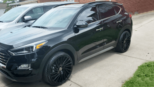 2022 Hyundai Tucson on 22" Revetti Wheels M12 Satin Black | Gallery ...