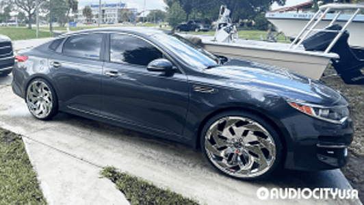 2019 KIA Optima on 20" Strada Wheels Perfetto Chrome | Gallery ...