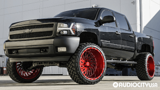 2017 Chevrolet Silverado 1500 Intro Spyder 26 inch Wheels | Gallery ...