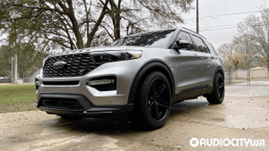 2021 Ford Explorer on 22" Ferrada Wheels CM2 Gloss Black - Custom ...