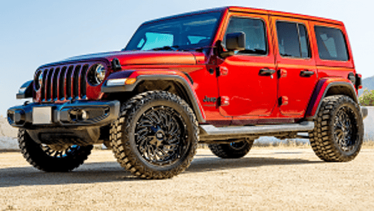 2018 Jeep Wrangler Hardrock H104 17 inch Wheels | Gallery | AudioCityUSA