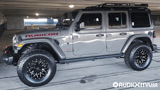2018 Jeep Wrangler Hardrock H104 17 inch Wheels | Gallery | AudioCityUSA