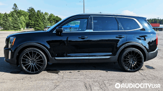 2022 KIA Telluride Azad AZ99 24 inch Wheels | Gallery | AudioCityUSA