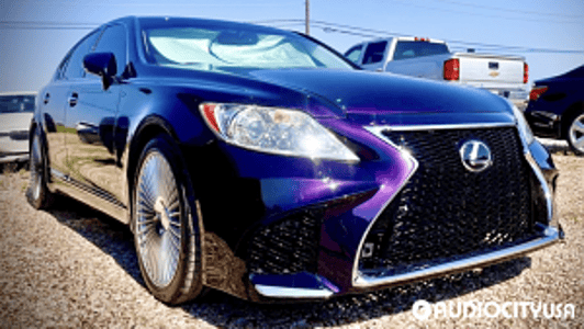 2019 Lexus LS Series on 22" Road Force Wheels RF23 Gloss Black ...