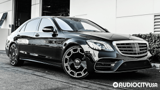 2015 Mercedes-Benz S-Class on 22" Azad Wheels AZ99 Custom Gloss Black ...
