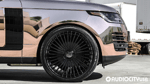 2022 Land Rover Range Rover on 24" Giovanna Wheels Tulum Gloss Black ...