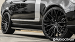 2021 Land Rover Range Rover on 24" Lexani Wheels Aries HD Gloss Black ...