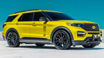 2021 Ford Explorer on 22" Ferrada Wheels CM2 Gloss Black - Custom ...
