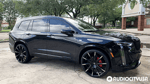 2021 Cadillac XT6 on 24" Lexani Wheels CSS-15 Black with Machined Tips ...