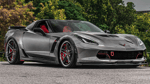 2019 Chevrolet Corvette on 20" Ferrada Wheels CM1 Matte Graphite with ...