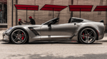2019 Chevrolet Corvette on 20" Ferrada Wheels CM1 Matte Graphite with ...