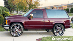 1993 GMC Yukon 4WD on 28" Diablo Wheels Elite Chrome with Custom Paint ...