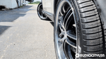 2016 Lincoln MKX on 22" XIX Wheels X15 Black Machined with SS Lip ...