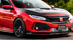 2020 Honda Civic Type R on 19" Curva Wheels C300 Gloss Black | Gallery ...