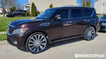 2011 Infiniti QX56 on 26" Borghini Wheels B15 Chrome | Gallery ...