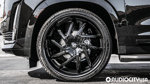 2022 Cadillac Escalade on 26" Lexani Wheels Senna Gloss Black | Gallery ...
