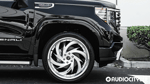 2022 GMC Sierra 1500 Artis Spada 24 inch Wheels | Gallery | AudioCityUSA