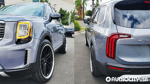 2020 KIA Telluride on 22" Verde Wheels V14 Modus Gloss Black with ...