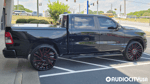 2019 RAM 1500 on 28" Lexani Wheels Wraith-XL Gloss Black with Custom ...