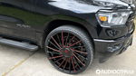 2019 RAM 1500 on 28" Lexani Wheels Wraith-XL Gloss Black with Custom ...